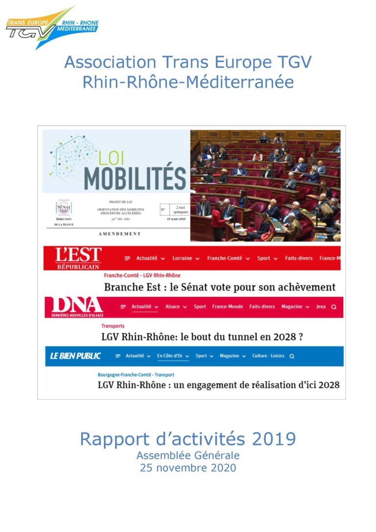Fonctionnement – Association Trans Europe TGV Rhin-Rhône-Méditerranée